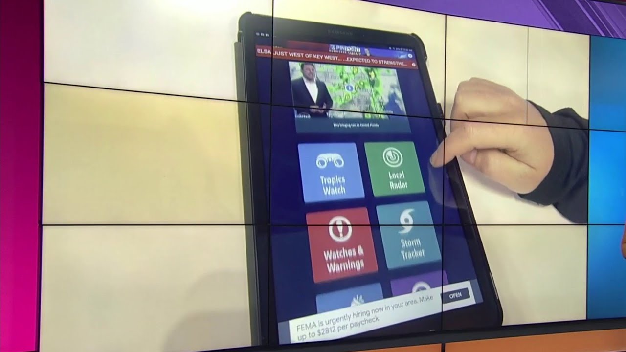 How to use the News 6 Pinpoint Hurricane Tracker app to track Elsa