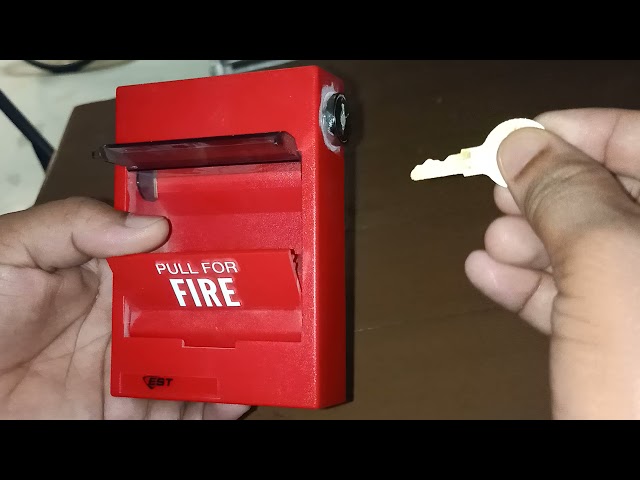 Fire Alarm System - Edward EST Addressable Manual Call Point -SIGA-278 ...