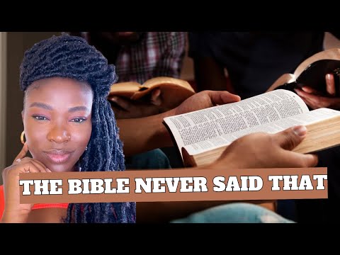5 Christian Sayings That's NOT in the Bible