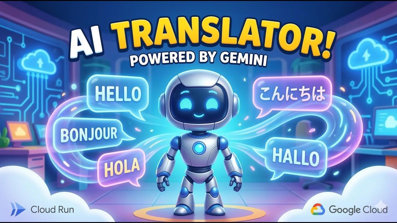 Building a Real-Time AI Translator with Google Gemini & Cloud Run! (Devpost Hackathon)