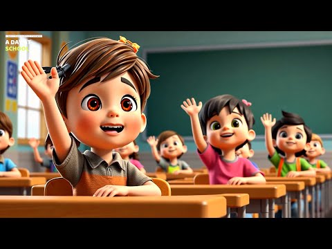 A day at school | poem for kids | poem english | rhymes for babies | by welcome little champs