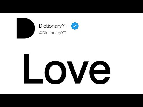 Love Meaning in English