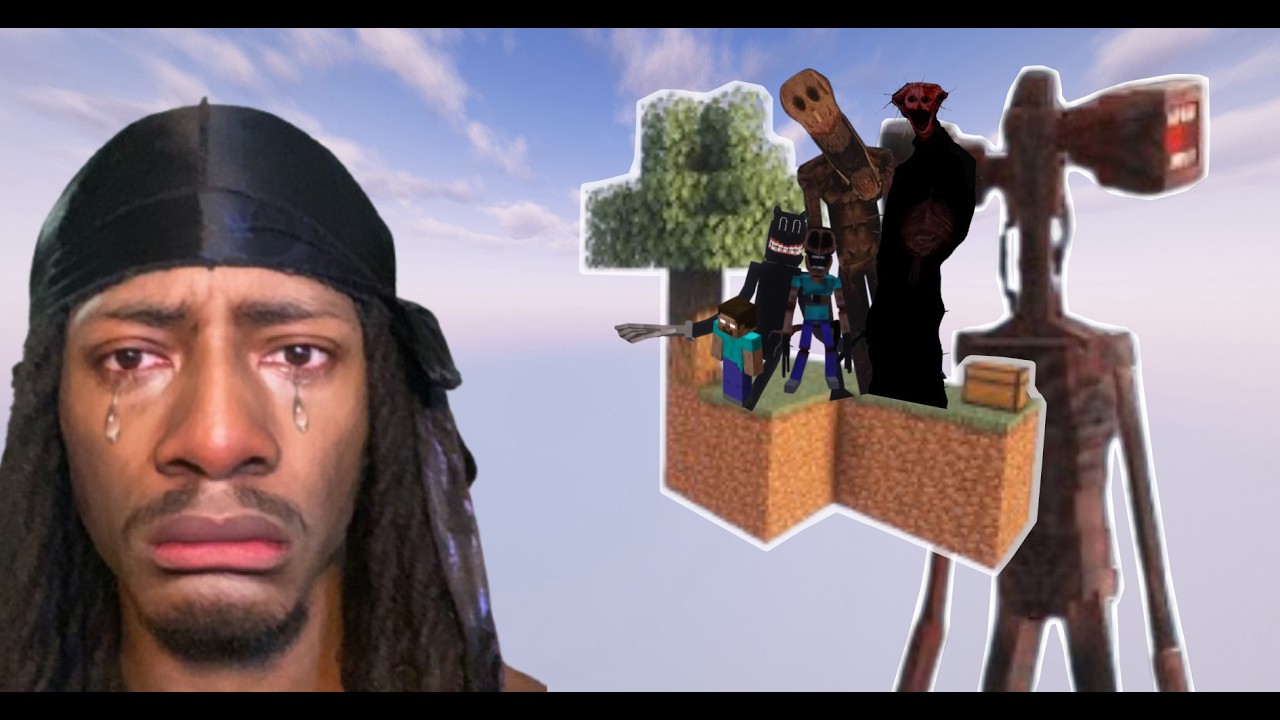 SKYBLOCK WITH... HORROR MODS? (Full stream)