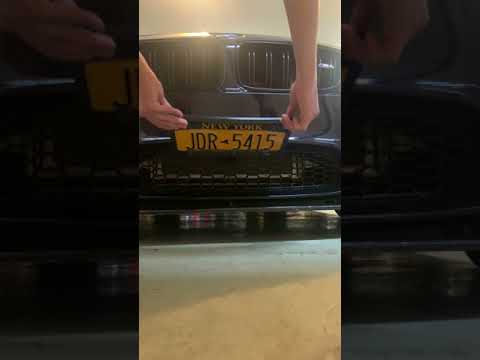 Sto & Show- Hide your license plate for Car Events- BMW M4