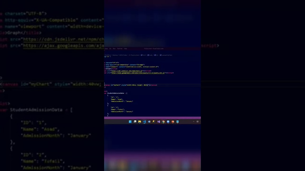 Beautiful charts with javascript - Chart.js | Fix Error