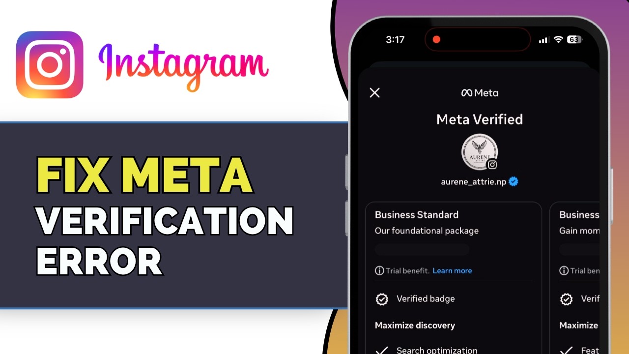 Meta Verification Error on Instagram Fix (2026 Guide)