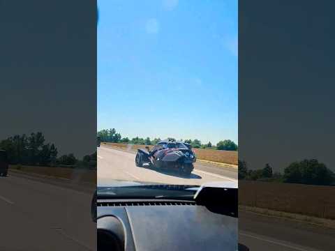 Polaris Slingshot On The Highway! #cars #shortsvideo #shorts