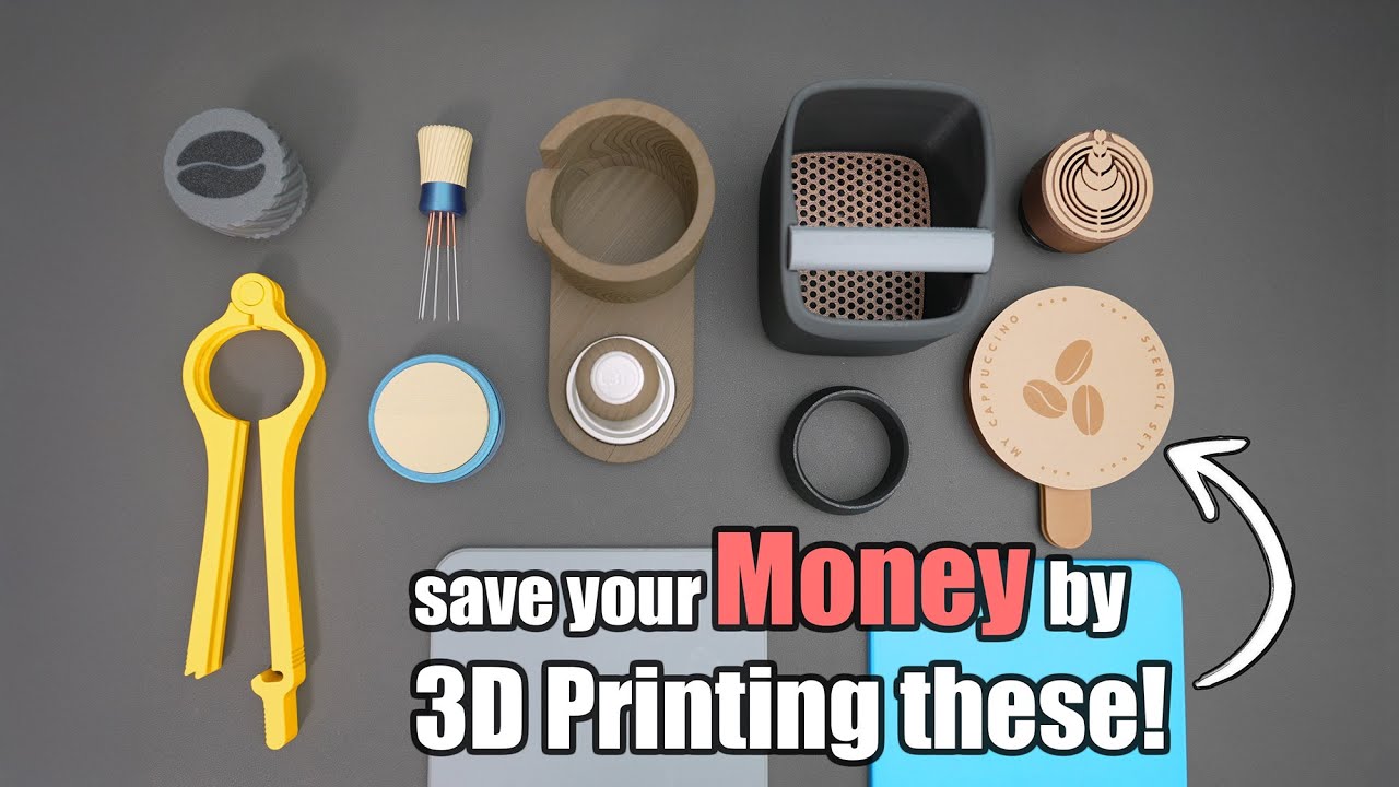 BEST 3D Printed Coffee Machine Accessories 