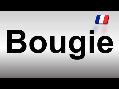 How to Pronounce Bougie? (French)