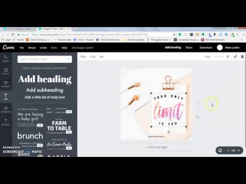 How to make a CURVED TEXT in Canva