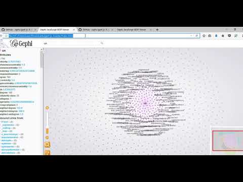 How to view gephi file (Graph file) online