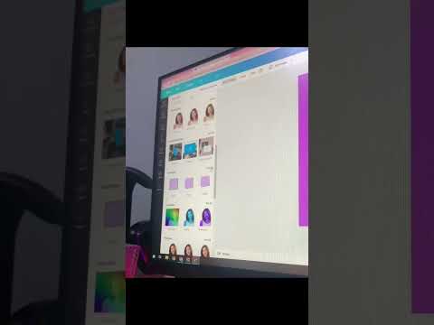 How to add Outline to an Image using Canva #canva  #outline