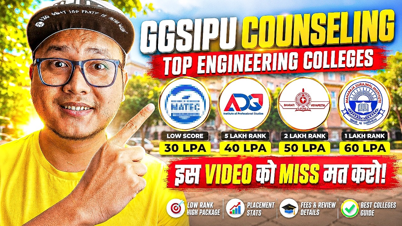 Low Rank 🥲 GGSIPU Counselling 😳 Top Colleges You Can STILL Get!
