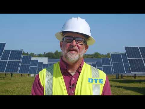 DTE Energy Solar Park Tour