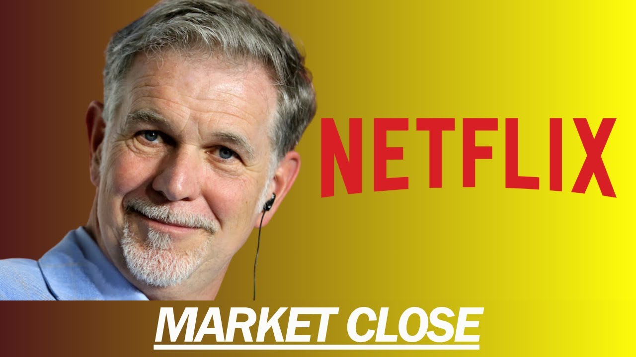 NETFLIX EARNINGS KICKS OFF BIG TECH | MARKET CLOSE