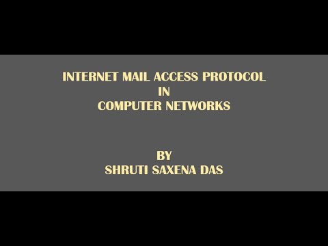 Internet Message Access Protocol || IMAP || Computer Networks