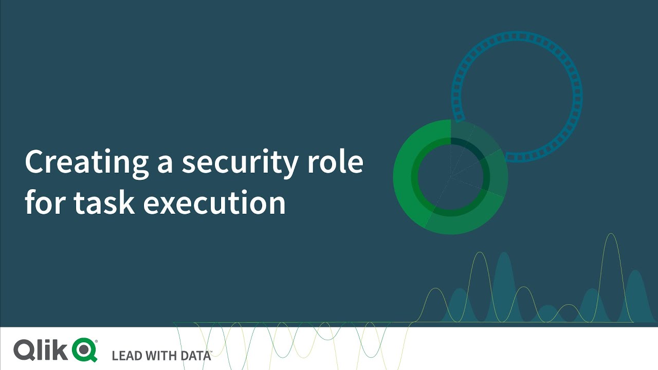 Creating a security role for task execution in Qlik NPrinting