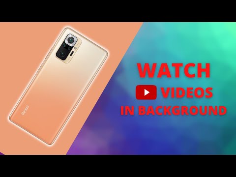 Play Youtube Videos in Background Redmi Note 10 Pro #Shorts