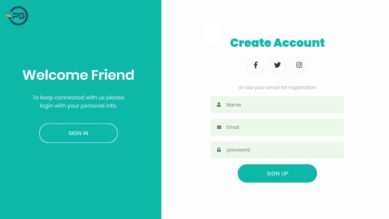 Modern Form Design | LogIn & SignUp Form | HTML | CSS | Login & Signup Form Design |  Code4Education