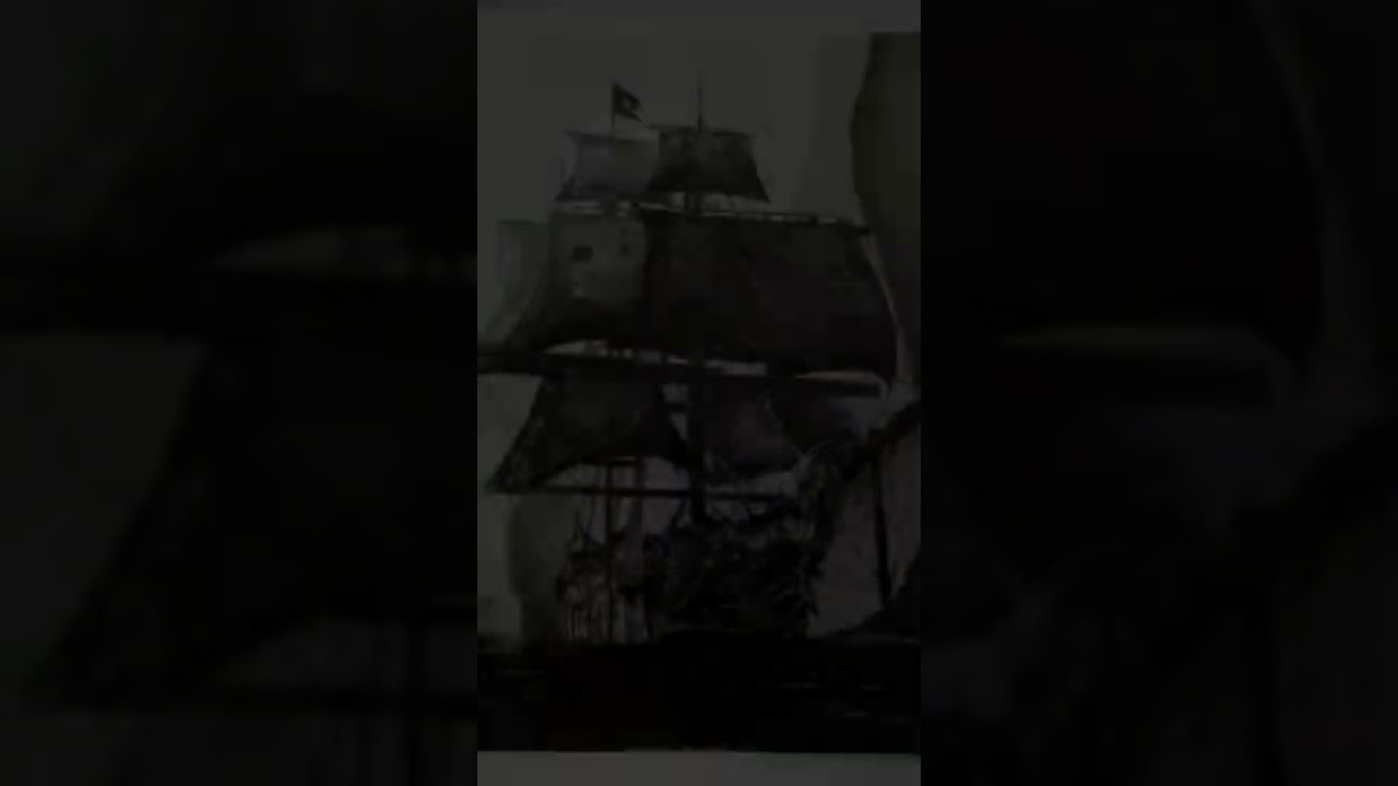 pirate ship drawing evolution #shorts #piratesofthecaribbean #ship