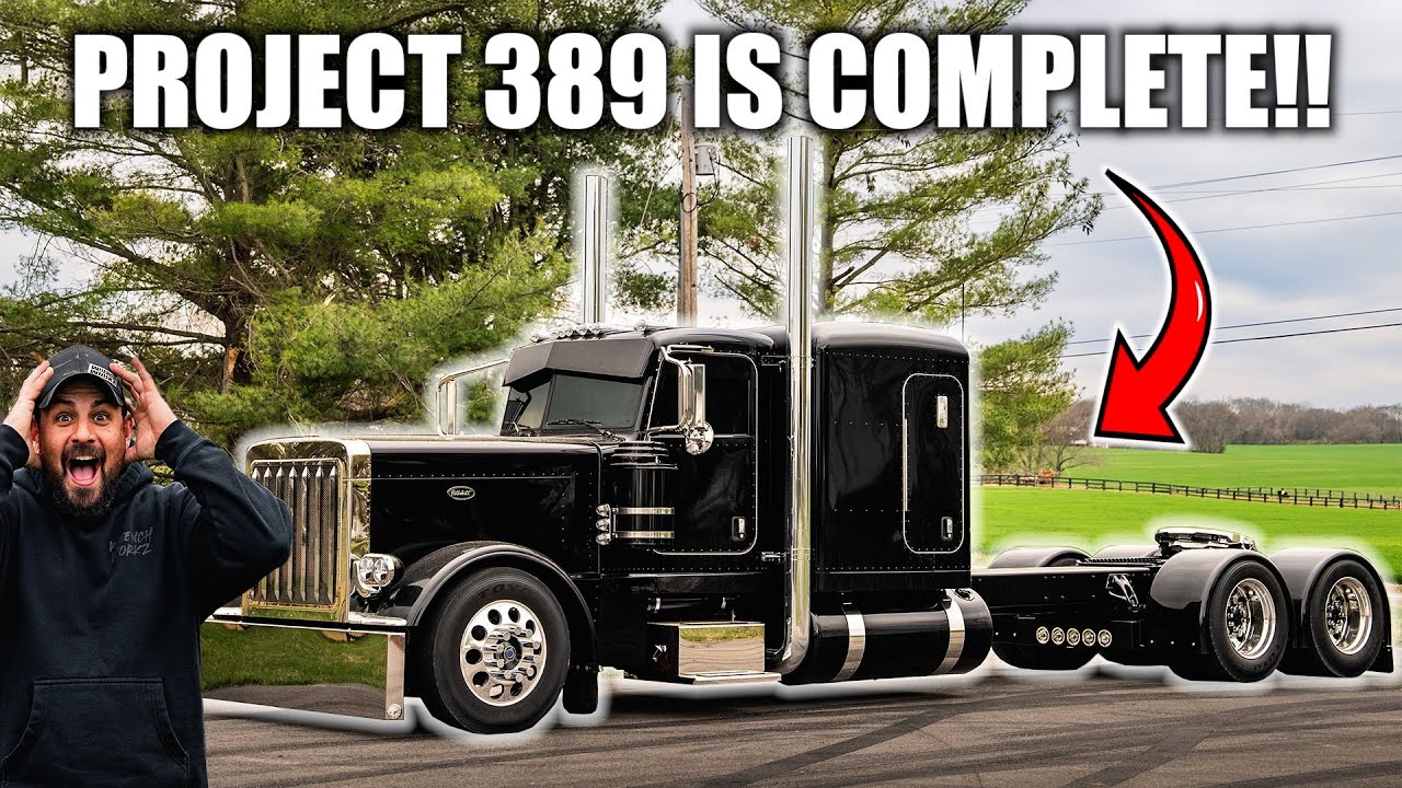 My PETERBILT 389 Build is DONE!!! Insane 3 Week Transformation!!!