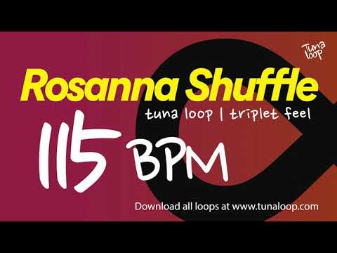 Rosanna Shuffle 115 BPM | Half Time Shuffle by Jeff Porcaro | TOTO Rosanna Backing Track