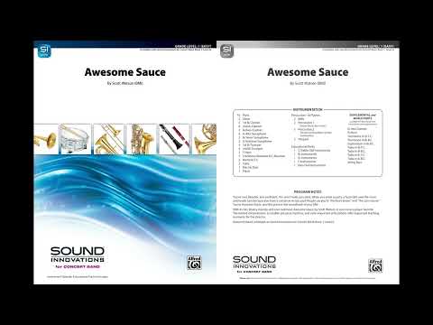 Awesome Sauce, by Scott Watson - Score & Sound