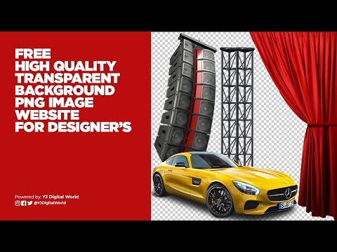 Free High Quality Transparent Background PNG Image website For Designer's || Photoshop Tutorial