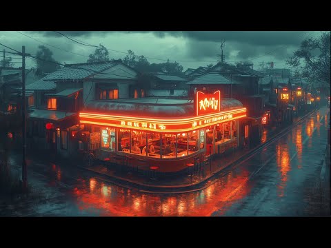 90s Chill Lofi HIp Hop Beats & Study Music ???? Rainy Tokyo Street Coffee Shop Nights