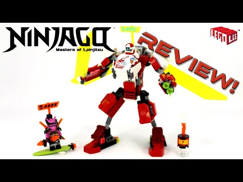 LEGO Ninjago REVIEW Kai's Mech Jet 2 in 1 - set 71707