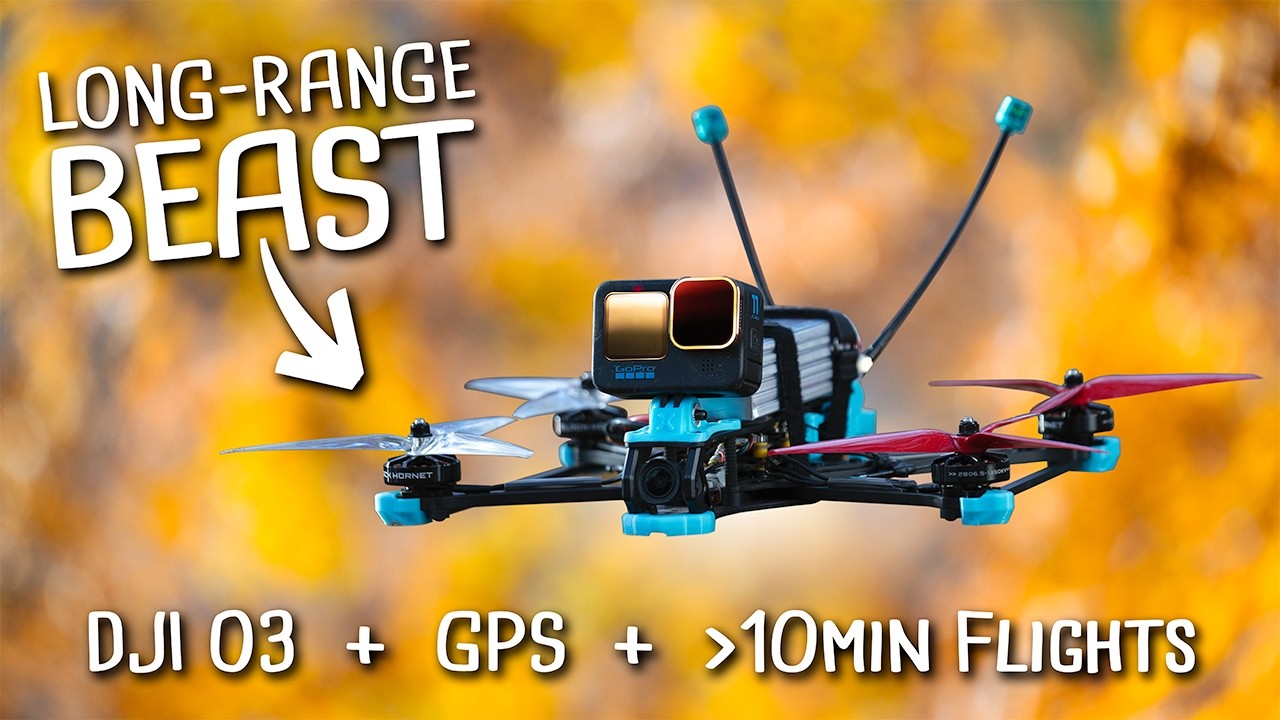 How to build a 7” LONG-RANGE FPV drone🔥 Start-to-Finish (+ Betaflight!)