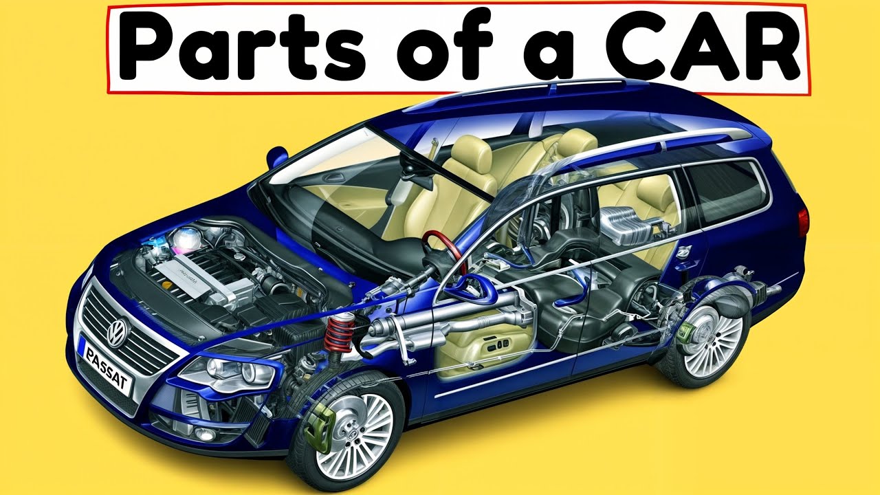 Car Parts and Their Functions with pictures What are all the parts on a car called? Сar anatomy