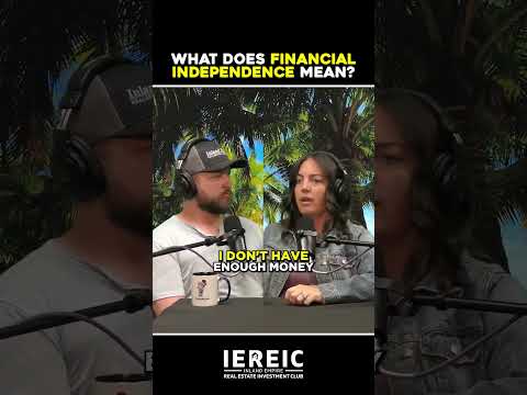 What Does FINANCIAL INDEPENDENCE Mean?