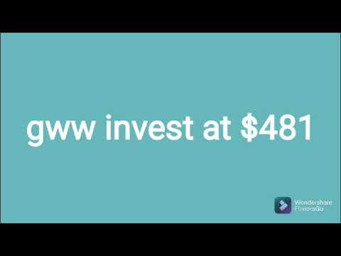 w.w. grainger invest at $481