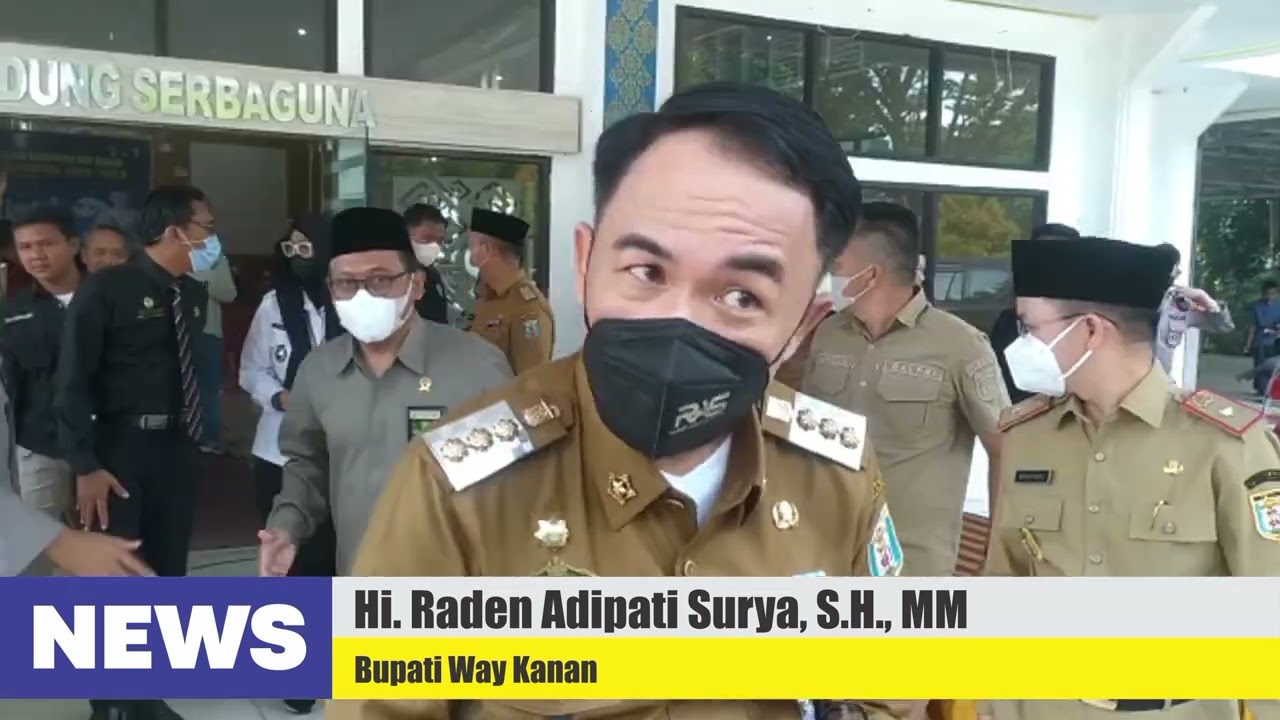 Video Streaming : Pegawai Pemda Way Kanan, 100% Masuk Paska Libur ...