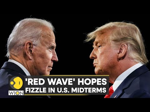 US Midterm Elections 2022: Republican 'red wave' hopes fizzle in US midterm vote | English News