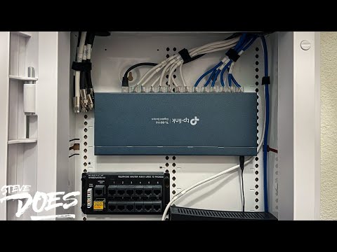 Home Network Upgrade and Cleanup | 1000Mb Fiber, Google WiFi, TP-Link Switches (Vlog)