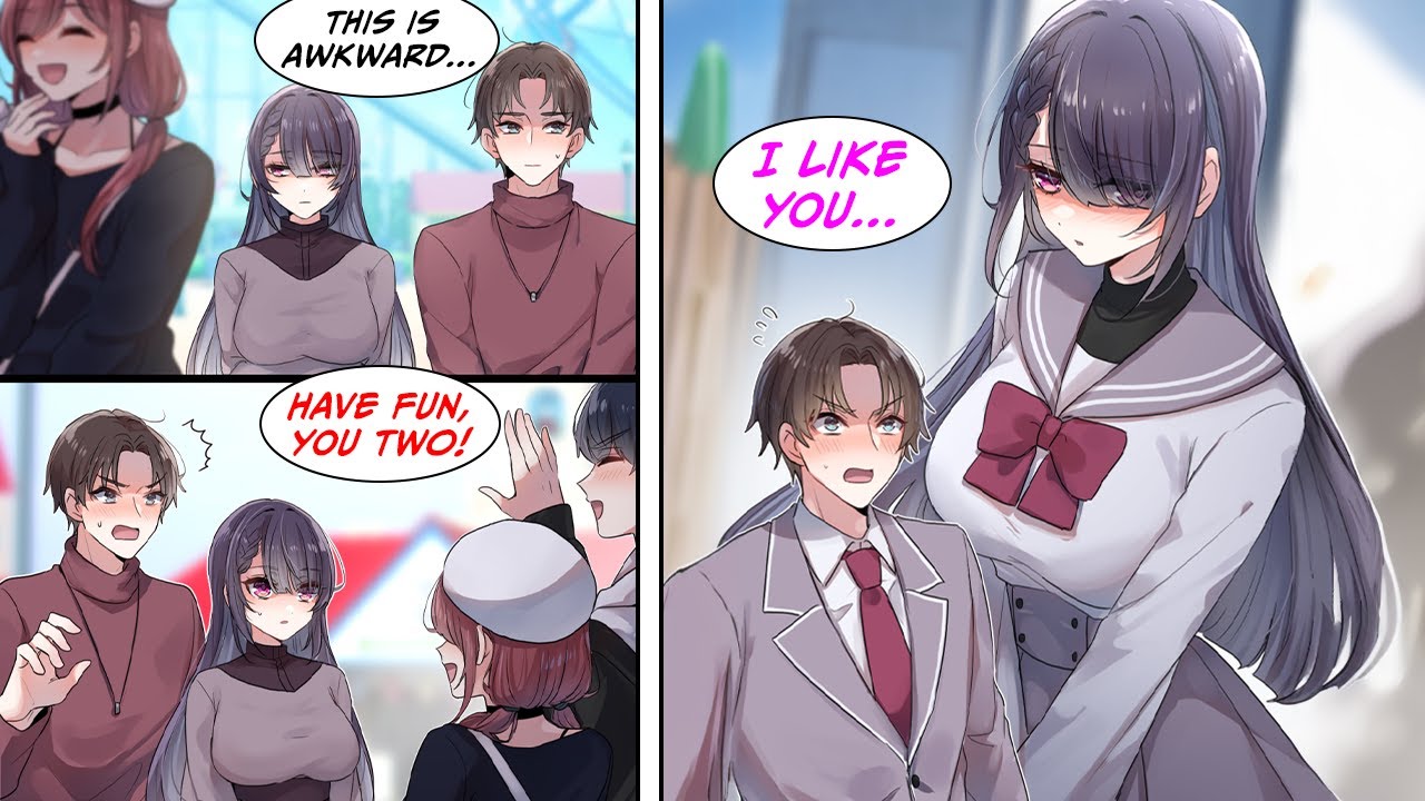 [Manga Dub] I was invited on a double-date, but both of us were super introverts and... [RomCom]