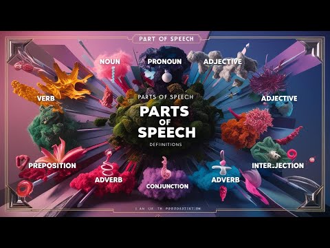 Parts of speech in English grammar Ajza e Kalam in English Grammar