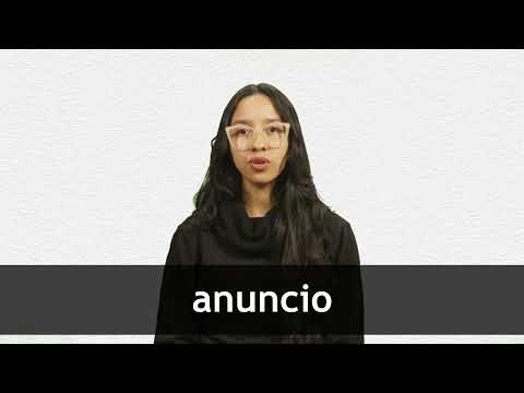 English Translation of “ANUNCIO” | Collins Spanish-English Dictionary