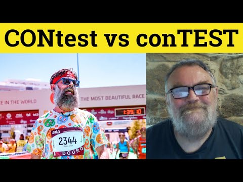 π΅ CONtest vs conTEST Pronunciation - How To Say Contest - Verb Noun Stress Patterns - Pronunciation