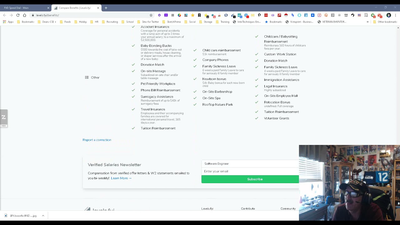 Levels FYI Benefit Comparison