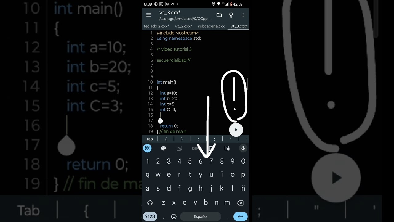 3. Aprende a programar con el celular de forma profesional. Nuevo 2025. Cxxdroid. Desde lo básico.