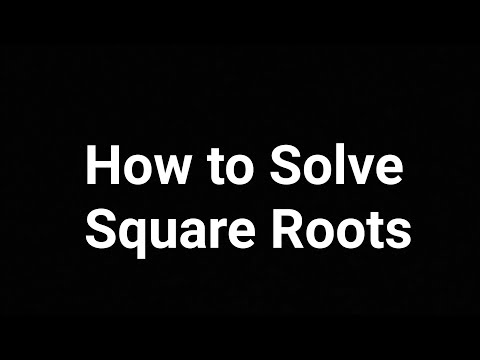 SQUARE ROOT