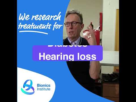 We research treatments for hearing loss