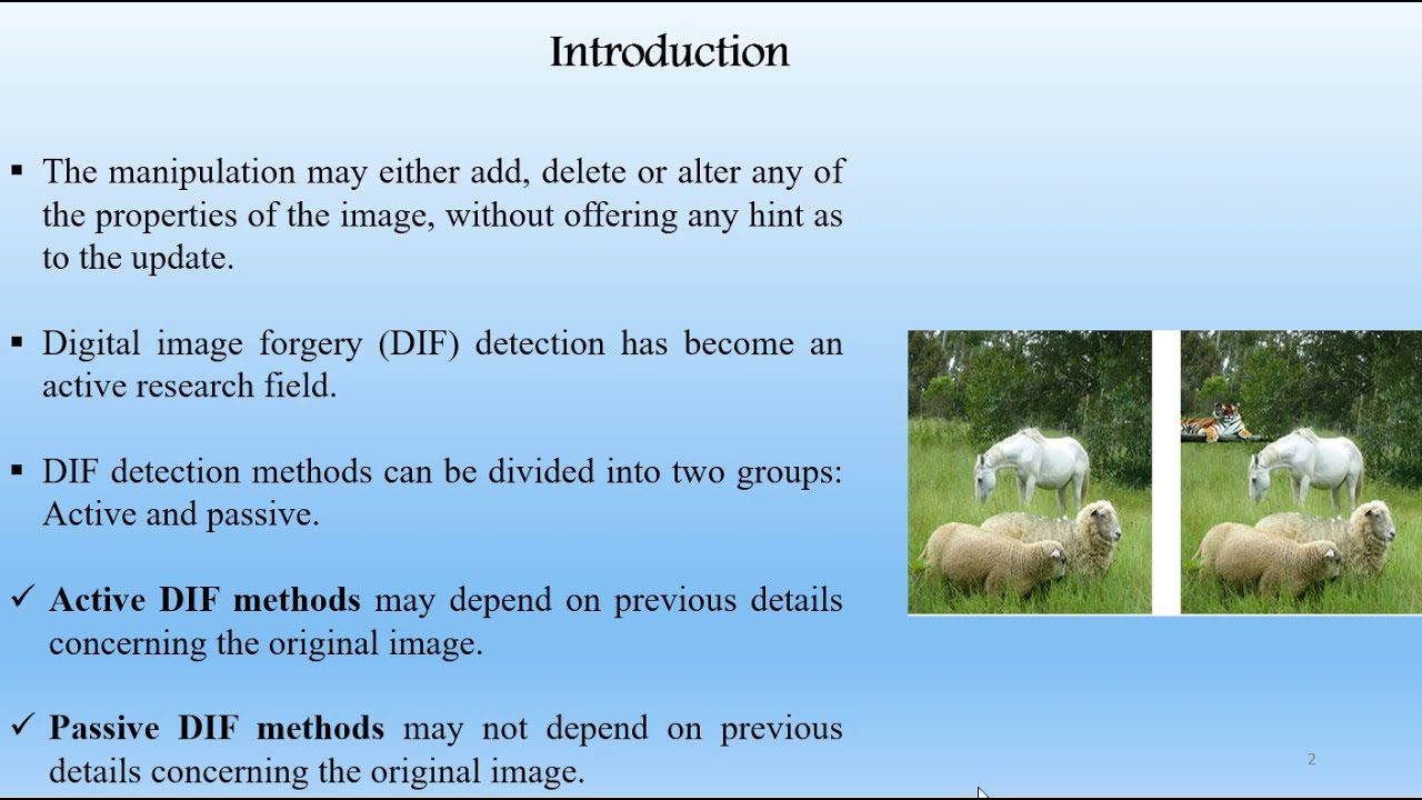 Image Copy-Move Forgery Detection Algorithms Based on Spatial Feature Domain
