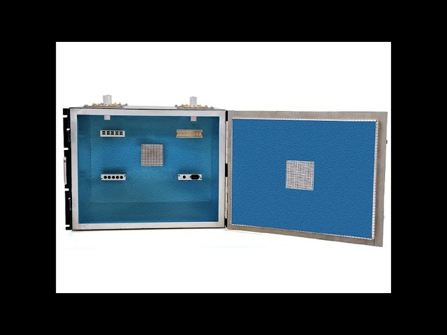 Rack Mounted RF Shield Box - HDRF-6U60-B2 Rack Mount RF Shield Test Box ...