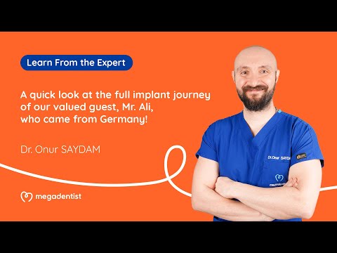 A quick look at the full implant journey of our valued guest, Mr. Ali, who came from Germany!