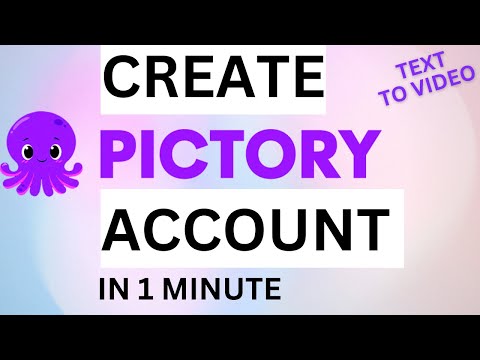How To Create Pictory AI Account | Pictory AI video editor tutorial