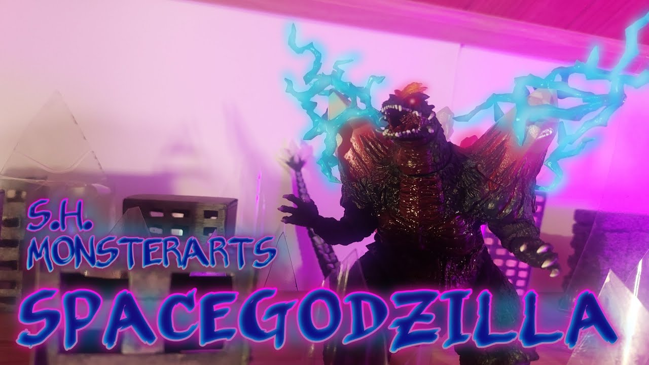 SpaceGodzilla Fukouka Decisive battle version S.H. Monsterarts figure review!